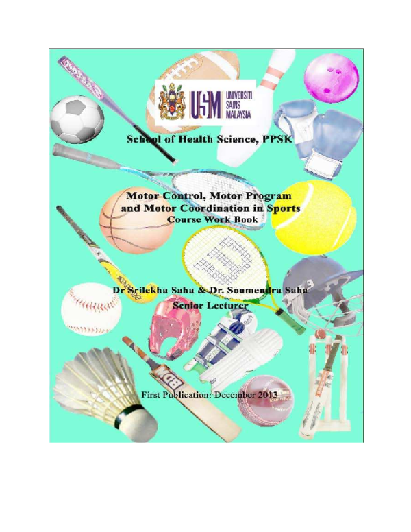 (PDF) Motor Control, Motor Program and Motor Coordination in Sports