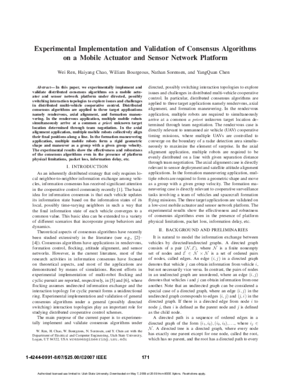 (PDF) Experimental implementation and validation of a novel minimal control synthesis adaptive ...