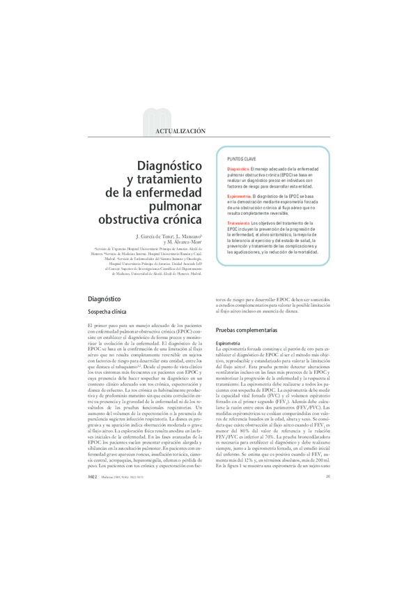 (PDF) Diagn?stico y tratamiento de la enfermedad pulmonar obstructiva cr?nica