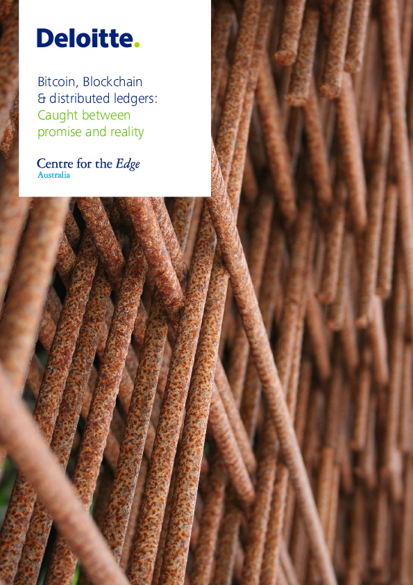 Pdf Bitcoin Blockchain And Distributed Ledgers Caught Between Promise