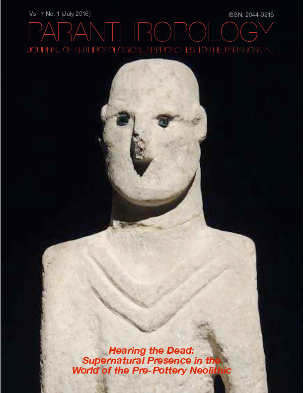 (PDF) Paranthropology: Journal of Anthropological Approaches to the ...