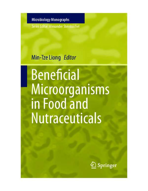 (PDF) Microbiology Monographs Benecial Microorganisms in Food and ...