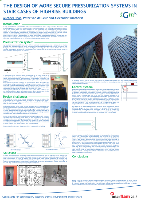 (PDF) THE DESIGN OF MORE SECURE PRESSURIZATION SYSTEMS IN STAIR CASES ...