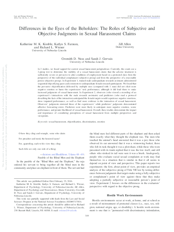 (PDF) Kimble Farnum Wiener Allen Nuss & Gervais L&HB 2016.pdf | Sarah ...