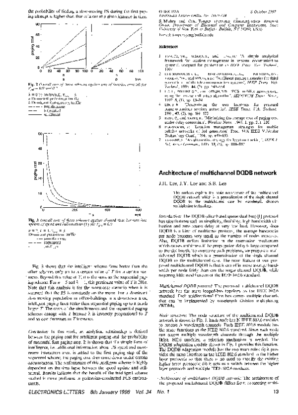 (PDF) Architecture of multichannel DQDB network