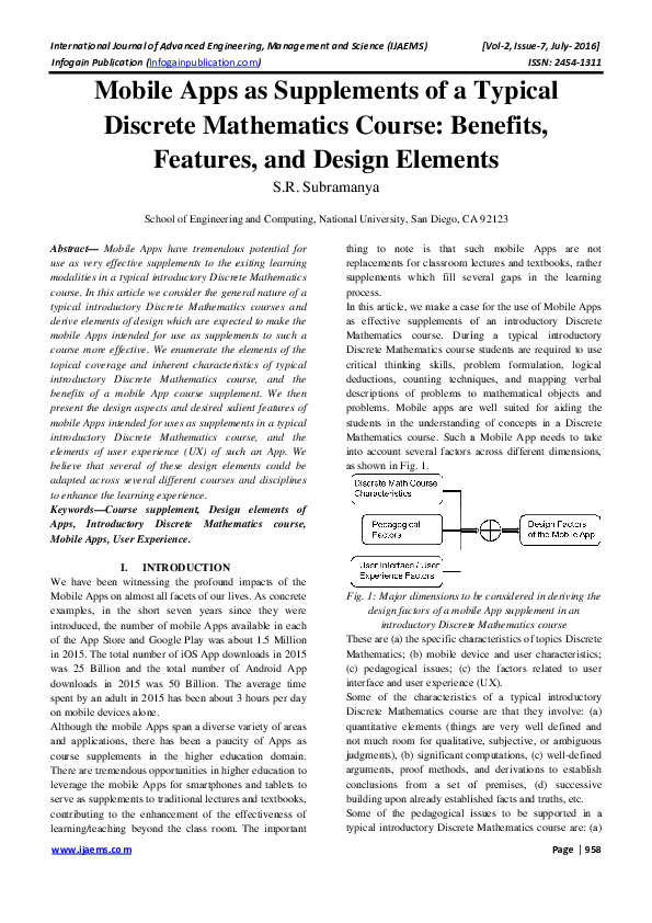 (PPT) A Look at iPad Apps and the Teaching and Learning of Algebra ...