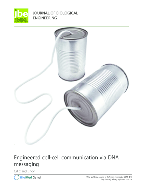 (PDF) Engineered cell-cell communication via DNA messaging