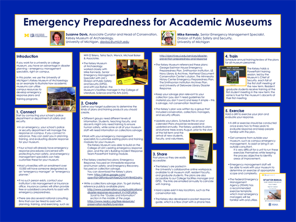 (PDF) Emergency Preparedness for Academic Museums