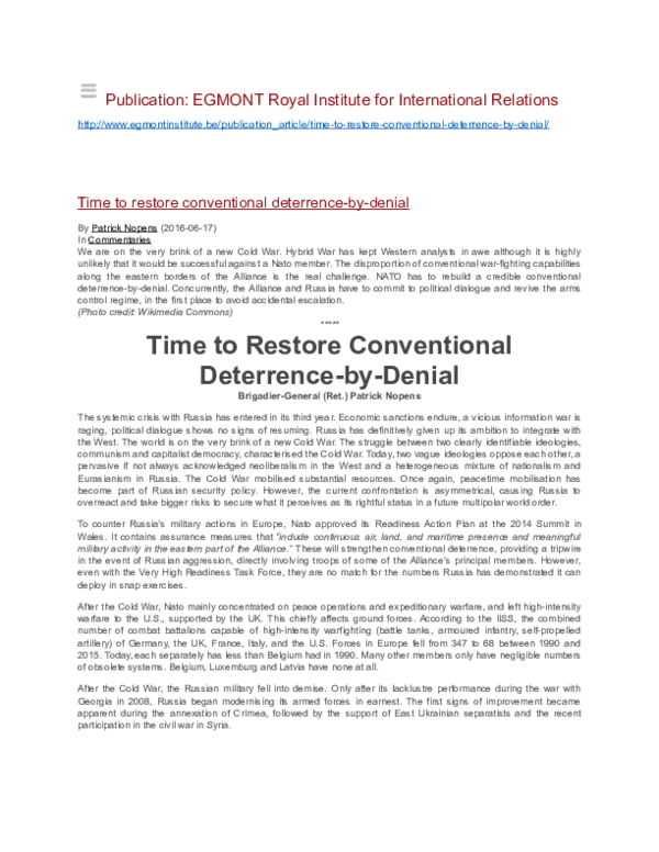 (DOC) Time to Restore Conventional Deterrence-by-Denial.docx