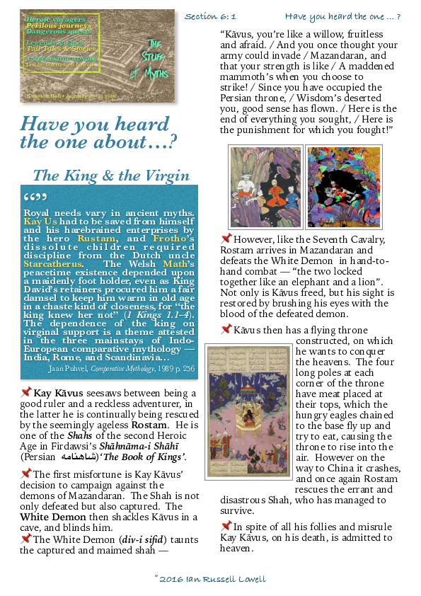 (PDF) The Stuff of Myths Section 6: 1 Have you heard the one