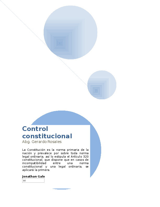 (DOC) Control constitucional