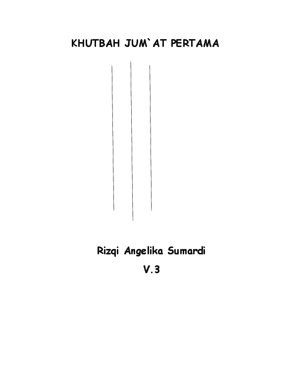 Doc Khutbah Jumat Docx