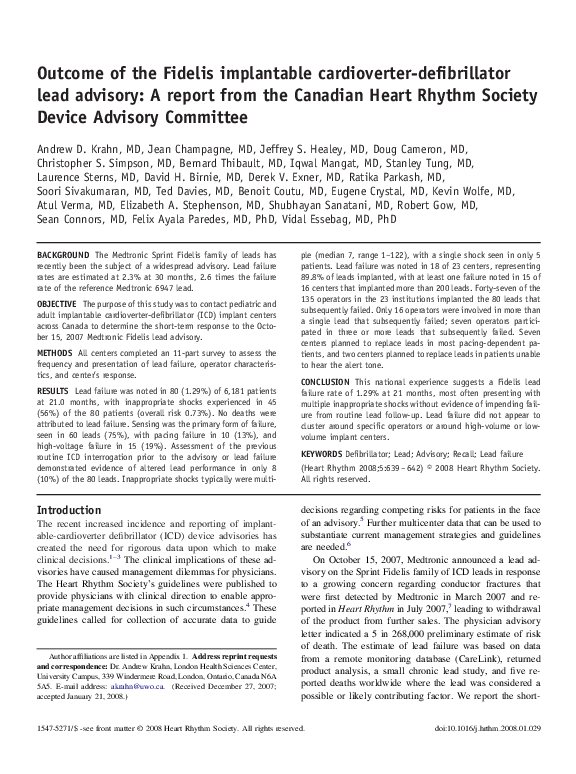 (PDF) Downloadable Software Algorithm Reduces Inappropriate Shocks ...
