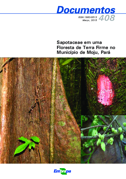 (PDF) Sapotaceae em uma Floresta de Terra Firme no Município de Moju, Pará