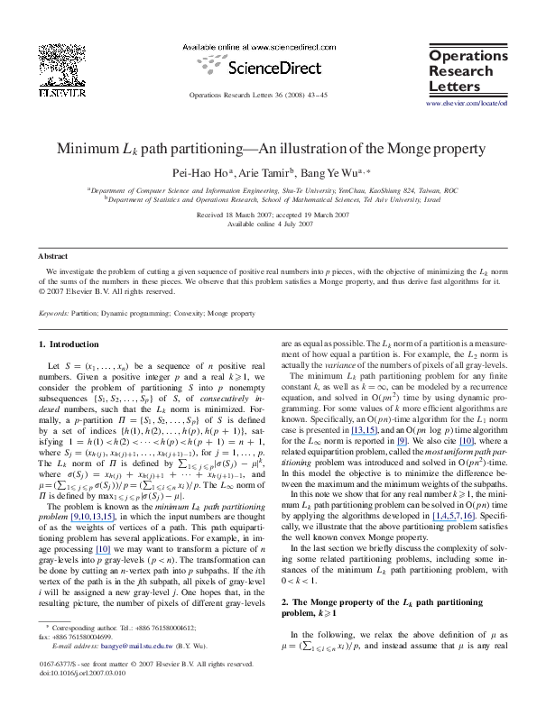 (PDF) The solution set structure of monotone linear complementarity ...