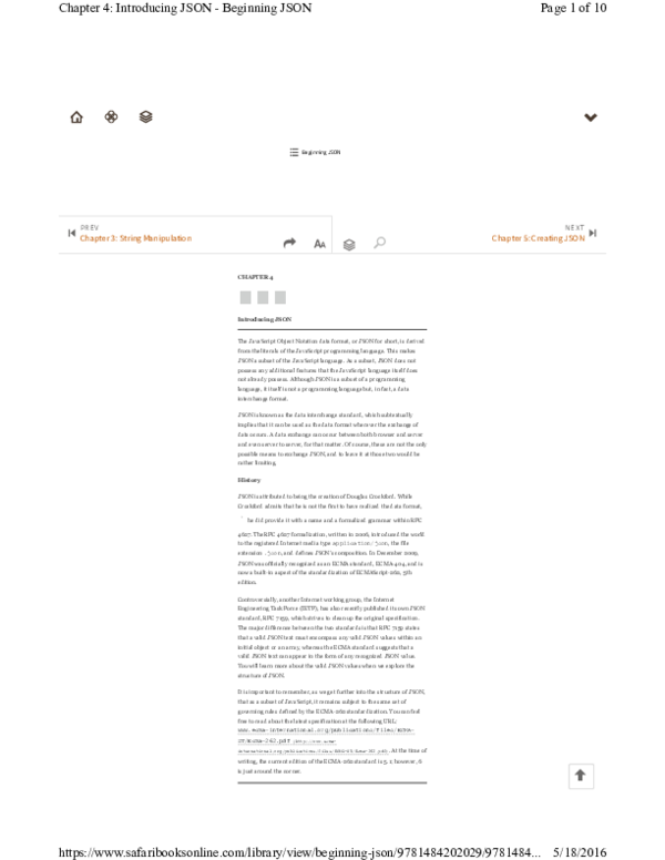 beginning json pdf free download