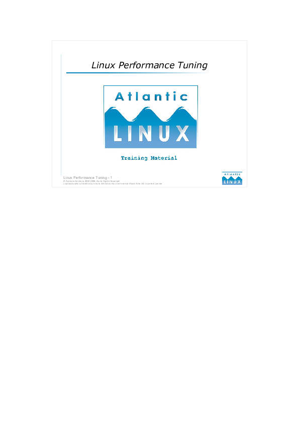 (PDF) Linux Performance Tuning -1 Linux Performance Tuning