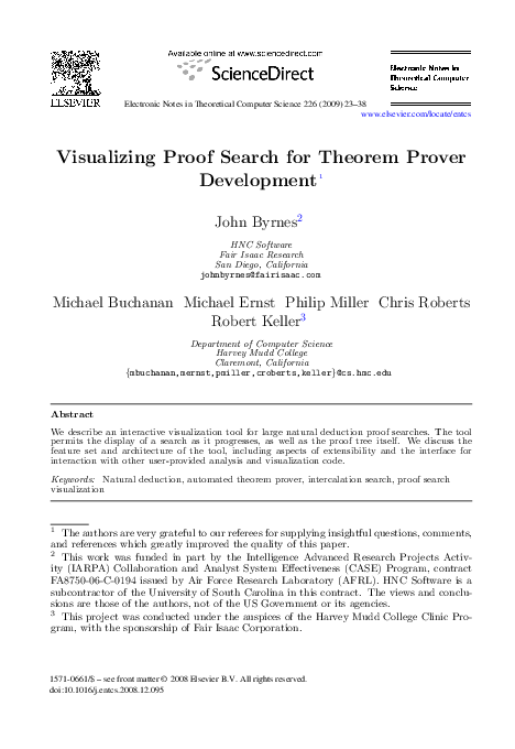 Pdf Visualizing Proof Search For Theorem Prover Development