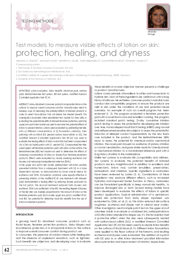 (PDF) The Behind the Knee (BTK) as an Innovative Test Model for ...