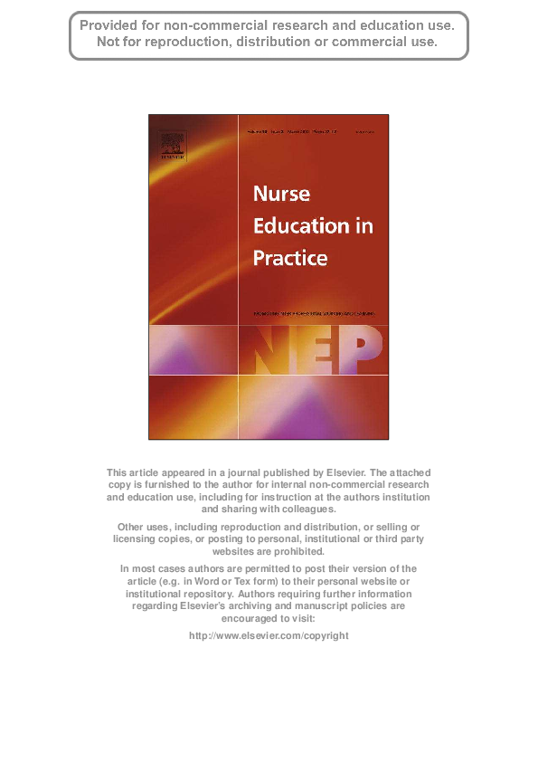 (PDF) A systematic review evaluating the impact of post-registration ...