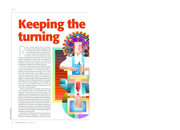 (PDF) Keeping the wheels turning [total productive maintenance]