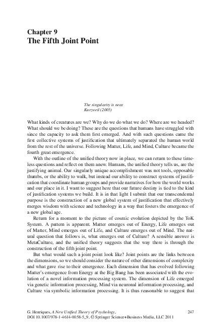 (PDF) The Fifth Joint Point