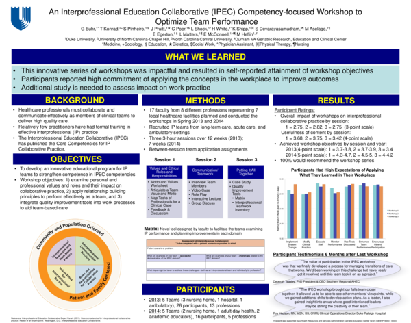 (PDF) An Interprofessional Education Collaborative (IPEC) Competency ...