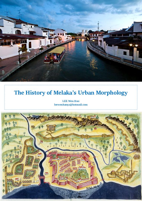 (PDF) The History of Melaka's Urban Morphology