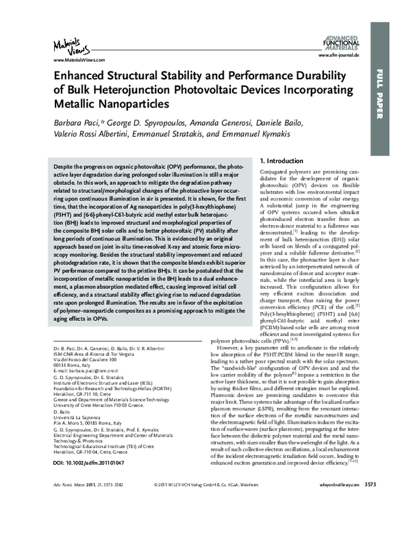 (PDF) Enhanced Structural Stability and Performance Durability of Bulk ...