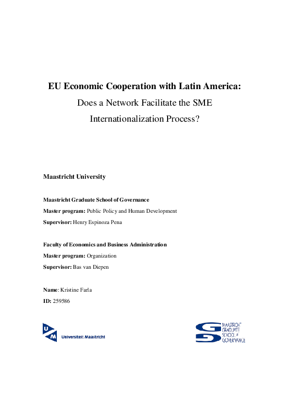 (PDF) EU economic cooperation with Latin America: does a network ...