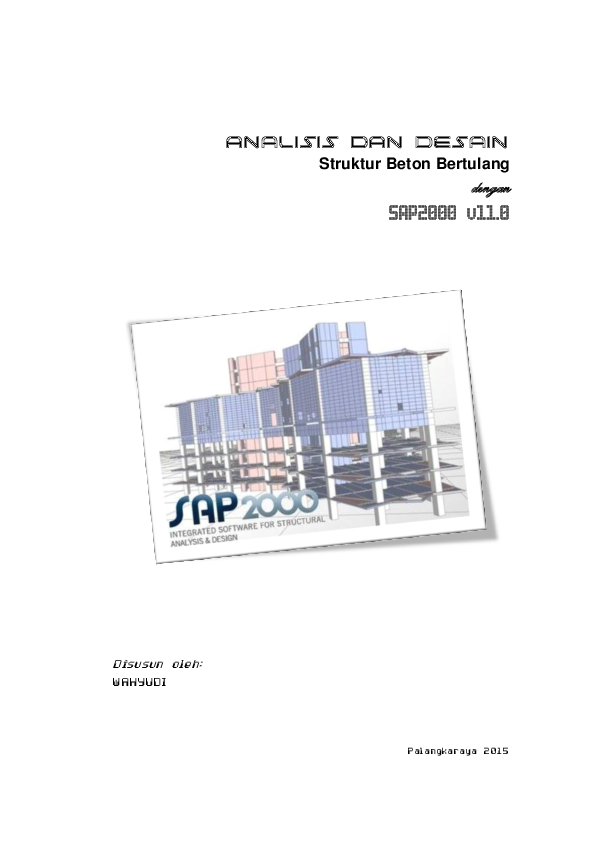 (PDF) Modul SAP2000 v11