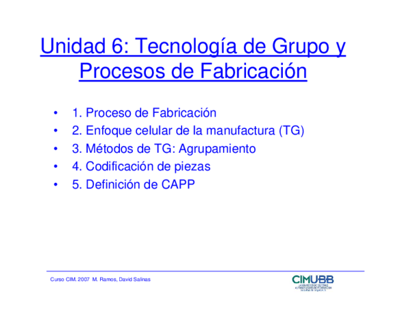 (PDF) Metodologia para codificar piezas por proceso