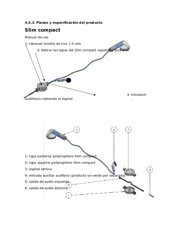 (DOC) 4.6.3. Planos y especificación del producto Slim compact | Pako ...