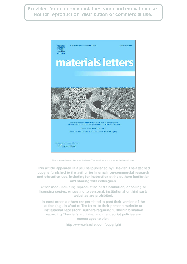 (PDF) Shape-controlled synthesis of metal nanocrystals–multiwalled carbon nanotubes hybrid ...