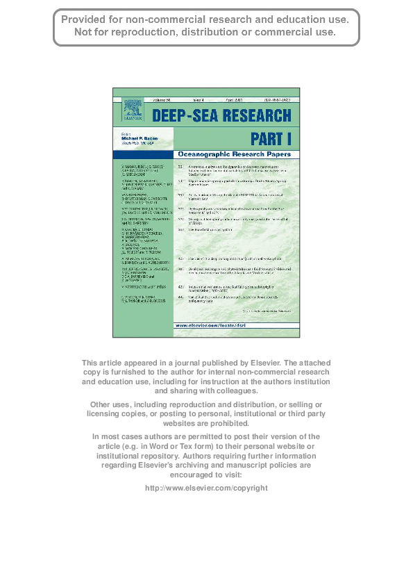 (PDF) The Bransfield current system