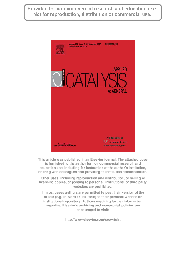 (PDF) Selective tert-butylation of phenol over molybdate- and tungstate ...