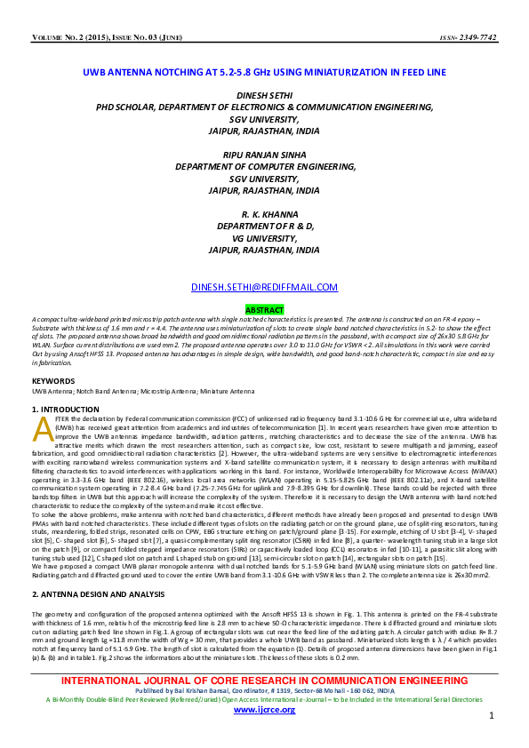 (PDF) INTERNATIONAL JOURNAL OF CORE RESEARCH IN COMMUNICATION ...