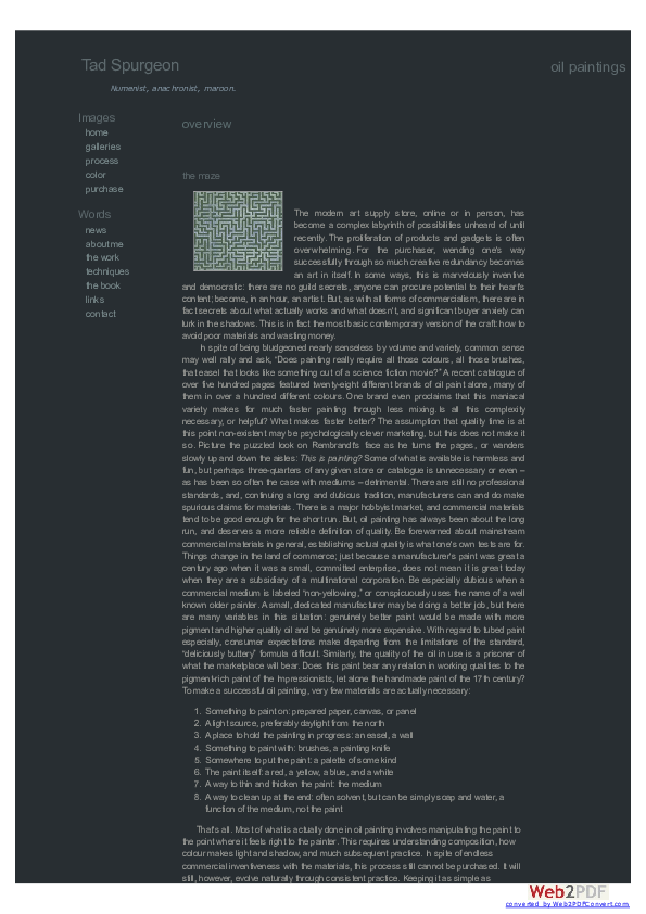 (PDF) Tad Spurgeon : overview
