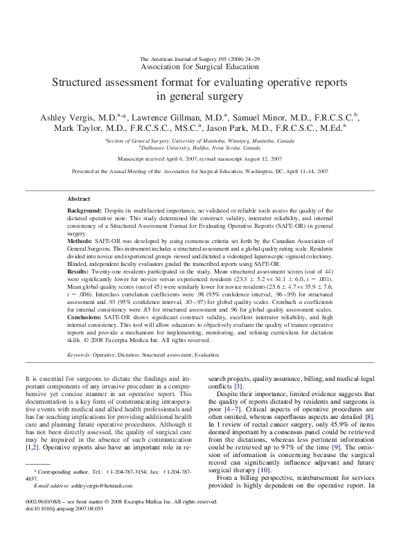 pdf-structured-assessment-format-for-evaluating-operative-reports-in
