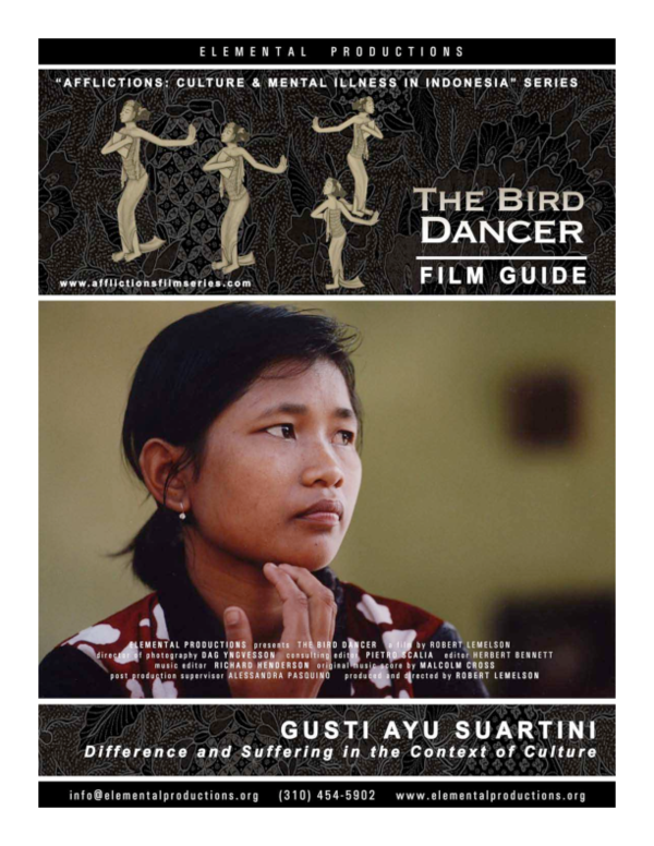 (PDF) "The Bird Dancer" Film Study Guide