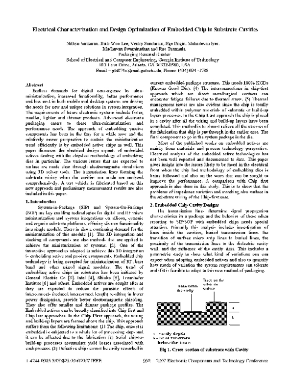 (PDF) Electrical characterization and design optimization of FinFETs ...