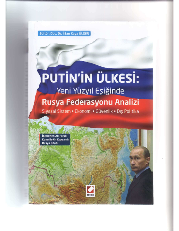 (PDF) Rusya'nın Enerji Politikasının Yeni Aktörleri: Enerji Şirketleri