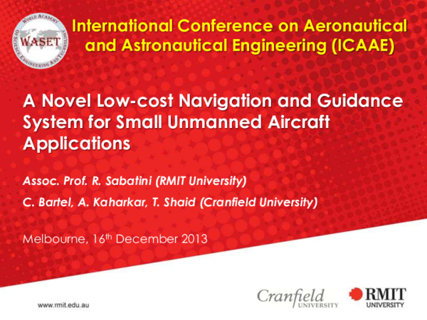 (PDF) Vision-Based Navigation and Guidance Systems for UAV