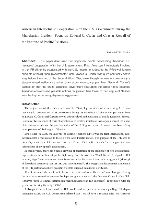 (PDF) American Intellectuals' Cooperation with the U.S. Government ...