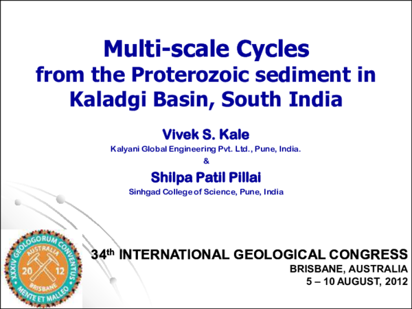 (PDF) Multi Multi--scale Cycles scale Cycles from the Proterozoic ...