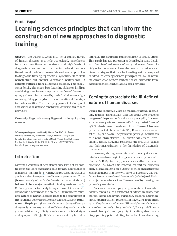 (PDF) Learning sciences principles that can inform the construction of ...