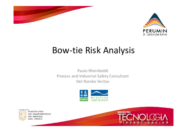 (PDF) Bow-tie Risk Analysis