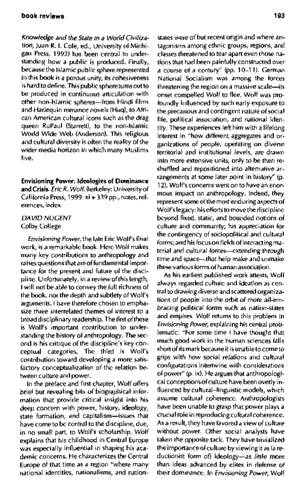 (PDF) Envisioning Power: Ideologies of Dominance and Crisis:Envisioning Power: Ideologies of ...