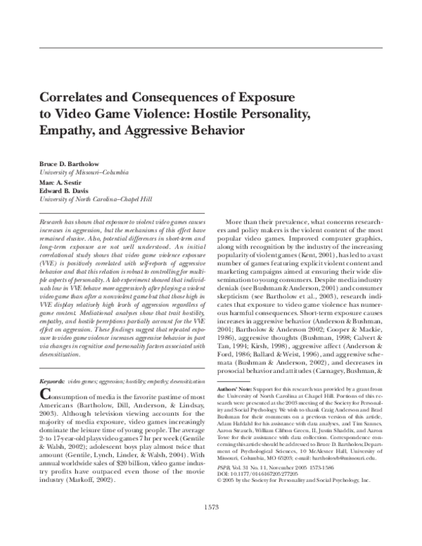 (PDF) Desensitization to media violence: Links with habitual media ...