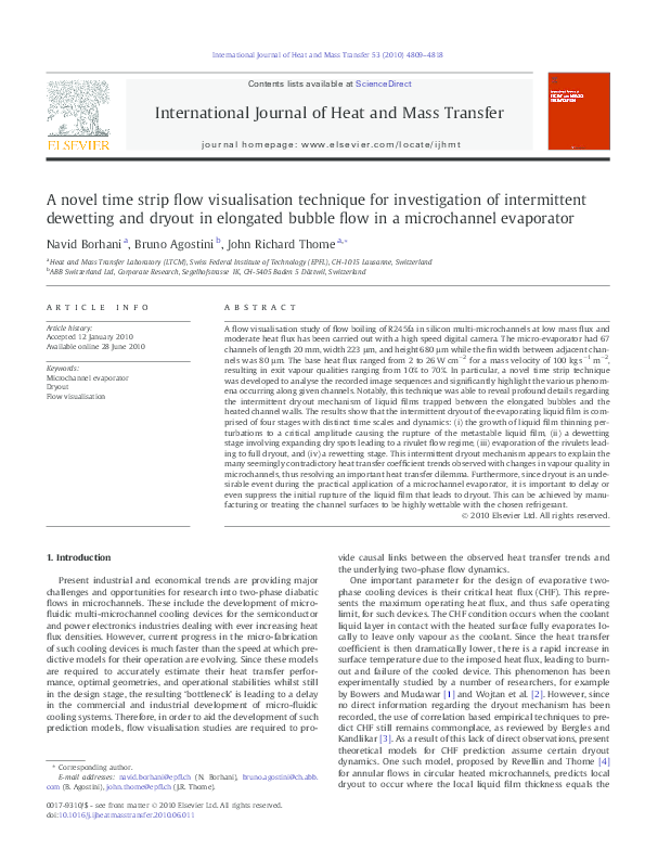 (PDF) A novel time strip flow visualisation technique for investigation ...